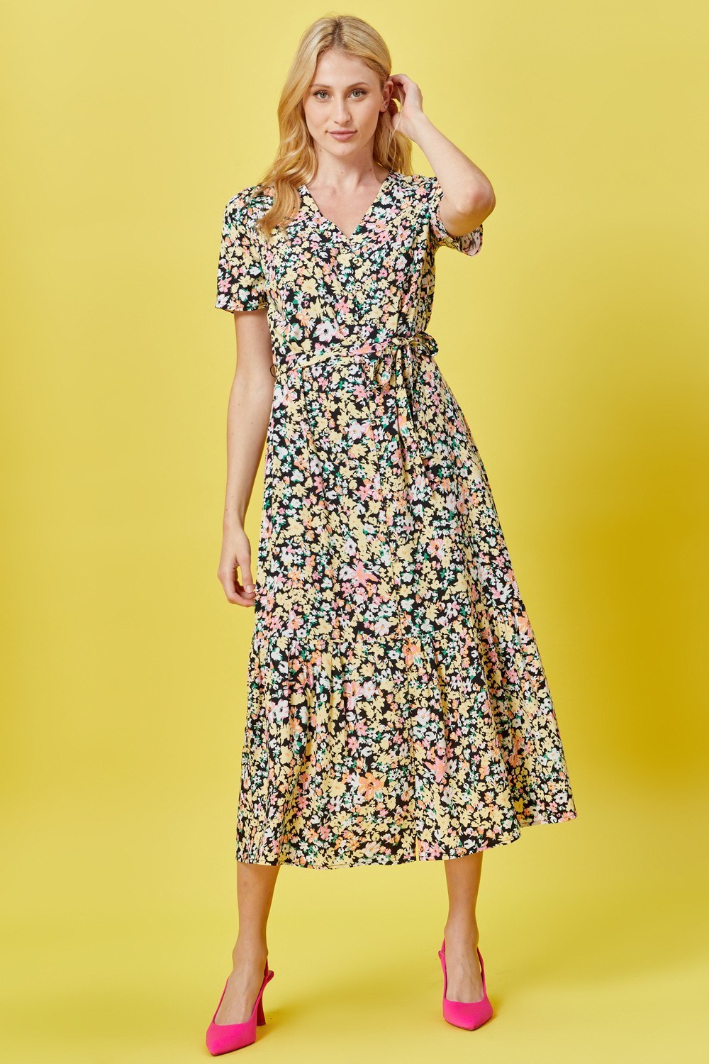 שמלת פרחים כפרית • רשת חנויות ZIP